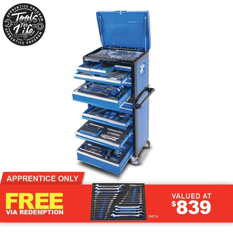 KINCROME Evolution TFL Tool Workshop 306 Piece 14 Drawer Deep w ...